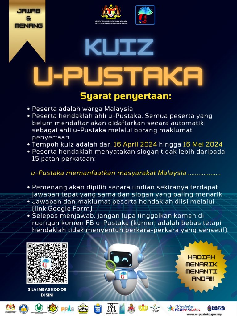 Jom sertai kuiz u-pustaka – e-READ